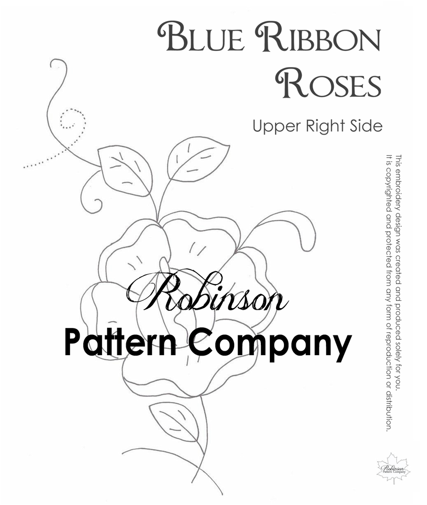 blue ribbon coloring page