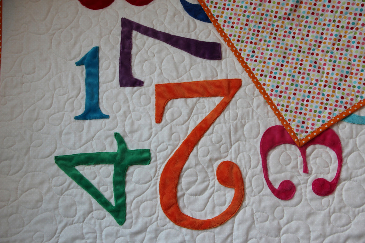 Playing with Numbers Quilt Pattern - Printed Instructions – Robinson ...